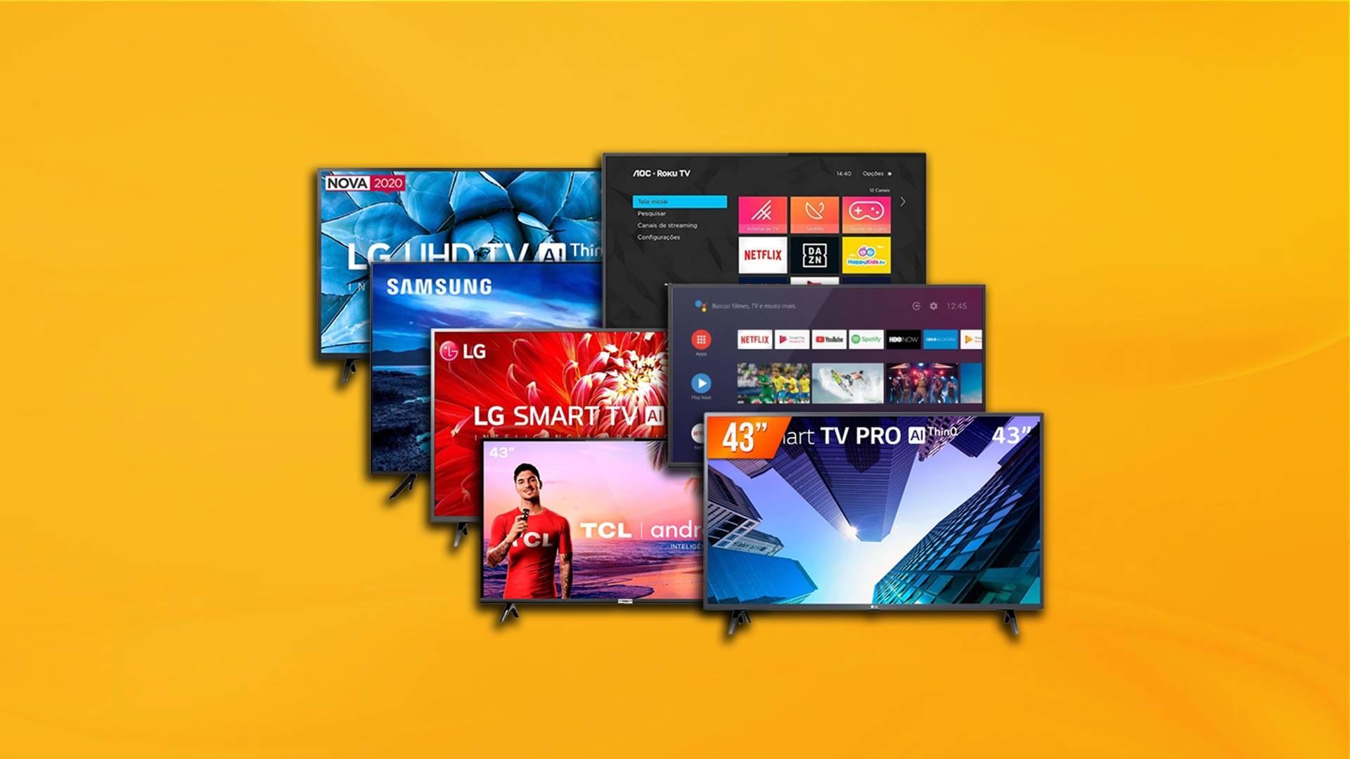 Melhores Smart TVs 43 polegadas: 5 opções para investir em 2024